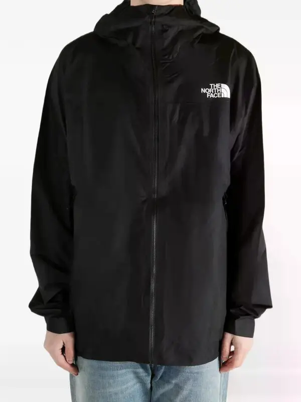 The North Face Hooded Zip-front Jacket - Black