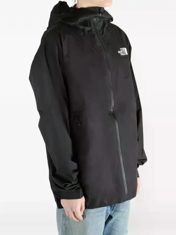 The North Face Hooded Zip-front Jacket - Black