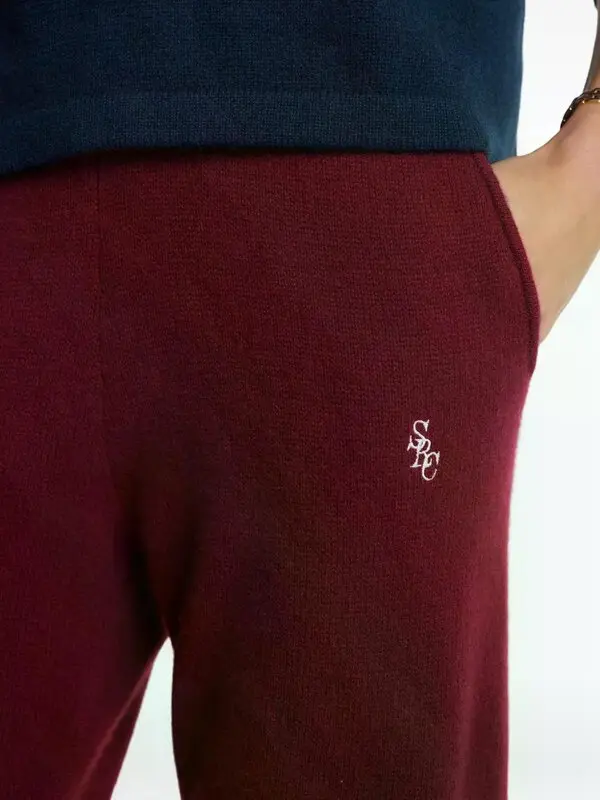 Sporty & Rich Logo Trousers