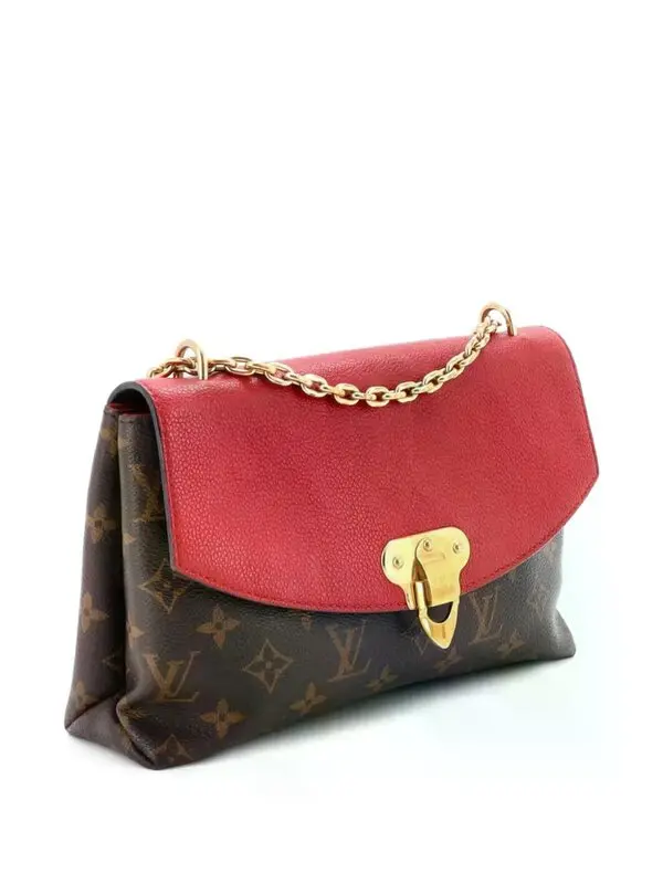 LOUIS VUITTON Saint Placide Handbag Monogram Canvas And Leather Shoulder Bag - Brown