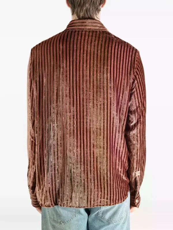 Amiri Striped-pattern Buttoned Shirt