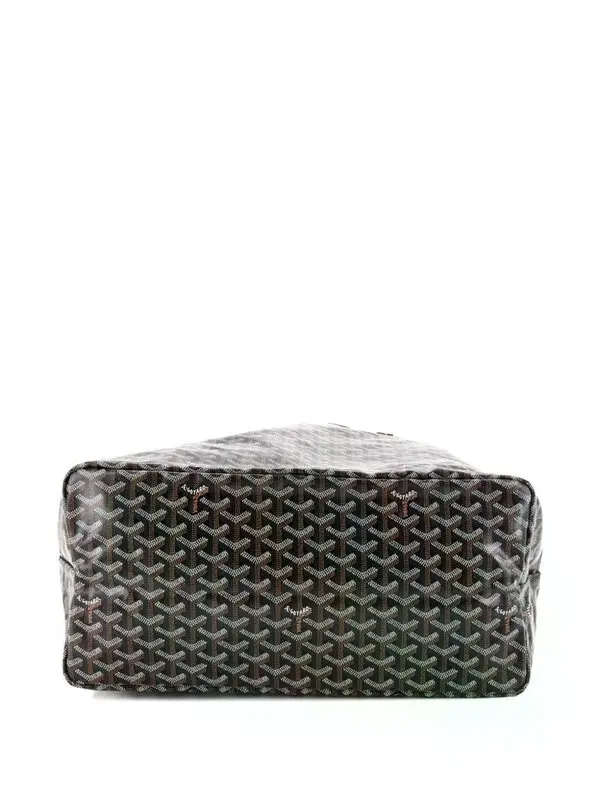 Goyard Saint Louis Reversible Coated Canvas And Printed Canvas Gm Tote Bag - Brown