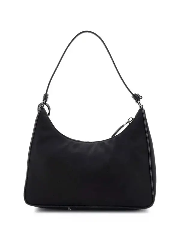 Prada Re-edition 2005 Tessuto Mini Hobo Bag - Black
