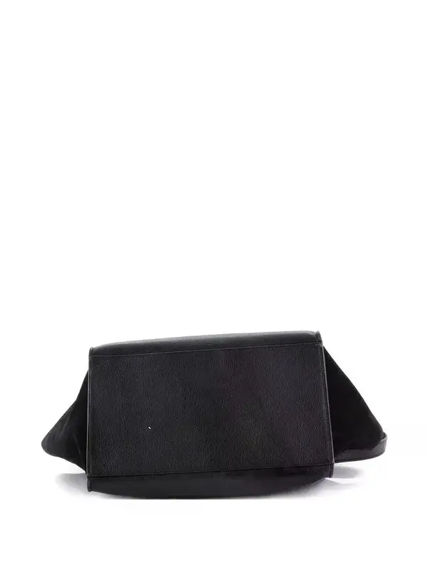 Celine Trapeze Leather Medium Satchel