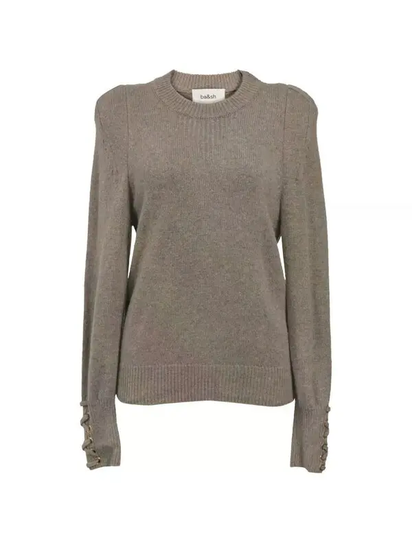 Ba&sh Crew-neck Wool Sweater