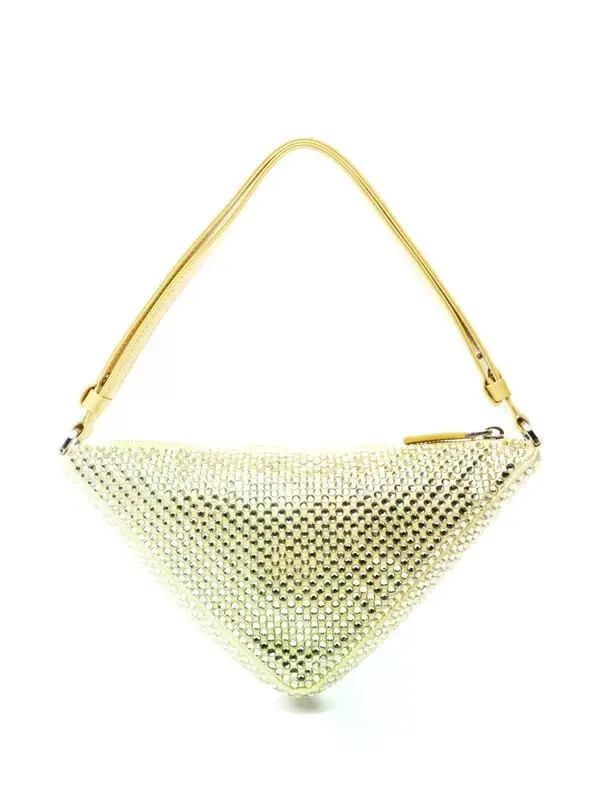 Prada Triangle Shoulder Bag - Yellow