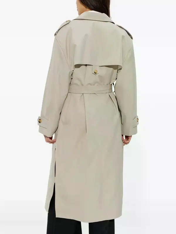 IRO PARIS Belted Double-breasted Trench Coat