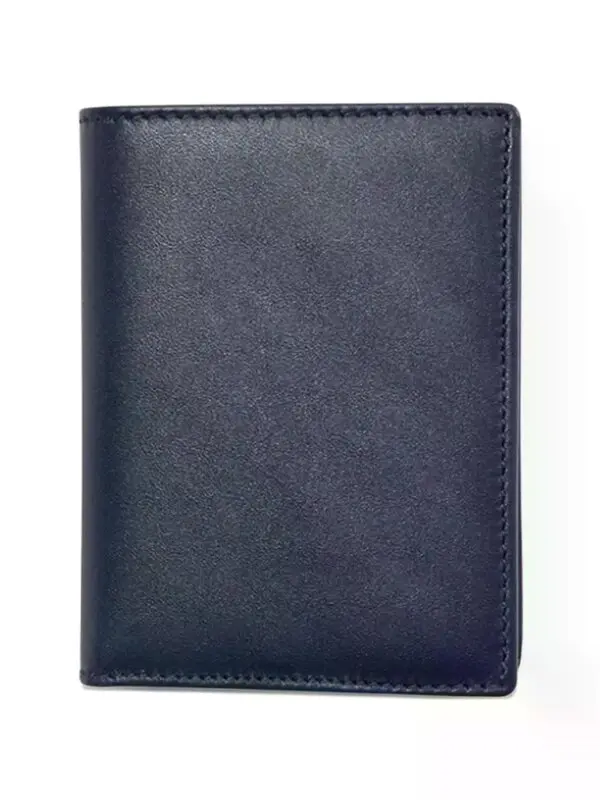 Comme Des Garçons Leather Cardholder - Blue