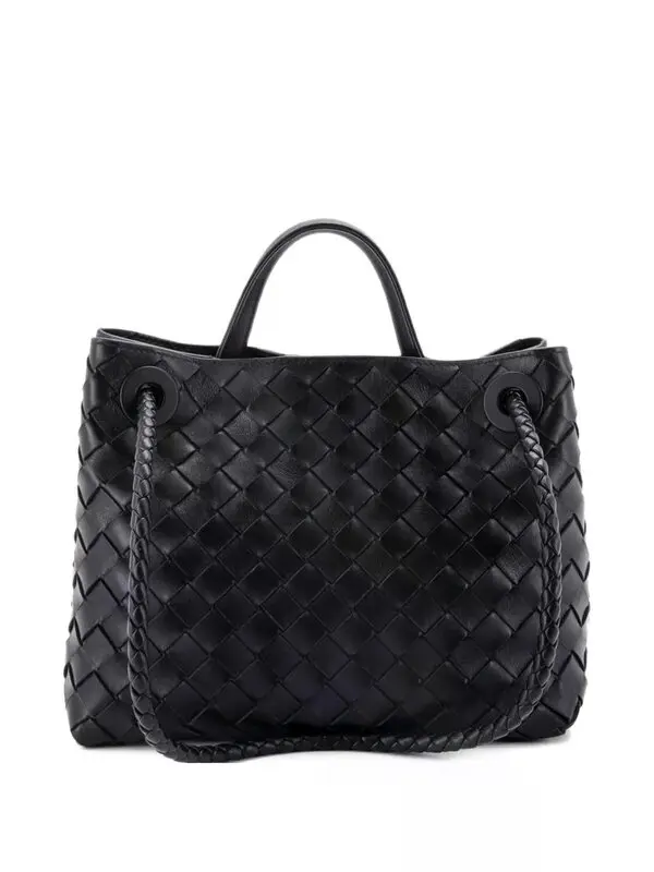 Bottega Veneta Andiamo Small Satchel - Black