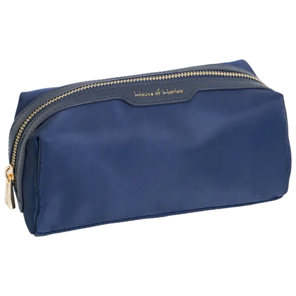 House Of Harlow 1960 The Twill Nylon Cosmetic Pouch - Navy