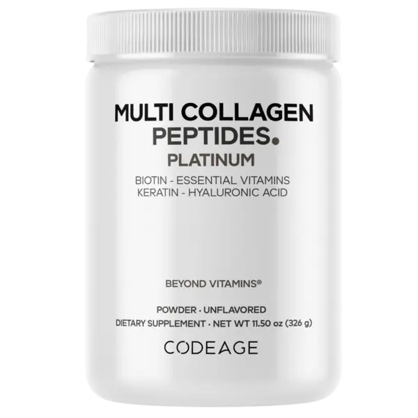 CODEAGE Multi Collagen Platinum With Vitamins, Keratin & Hyaluronic Acid - One-color
