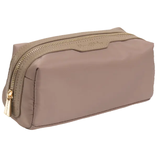 House Of Harlow 1960 Twill Nylon Cosmetic Pouch - Taupe