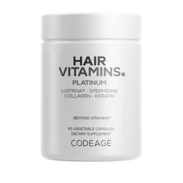 CODEAGE Hair Vitamins Platinum With Biotin, Keratin & Omega-3 - One-color