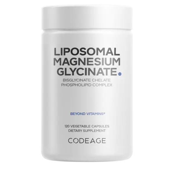 CODEAGE Liposomal Magnesium Bisglycinate With Black Pepper Extract - One-color