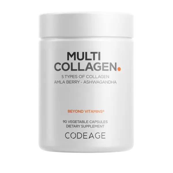 CODEAGE Multi Collagen Capsules With Bone Broth & Botanicals - One-color