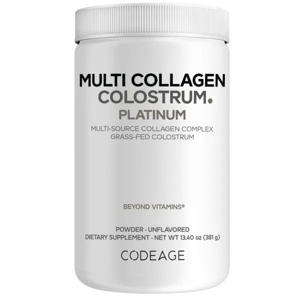 CODEAGE Multi Collagen Colostrum Powder With Lactoferrin - One-color