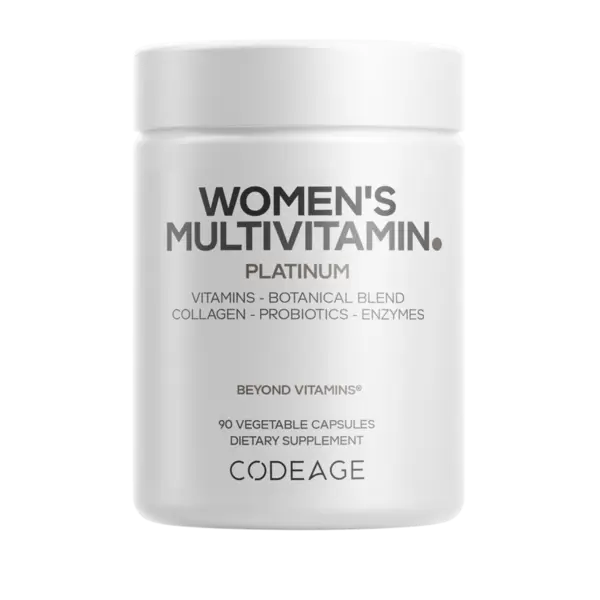 CODEAGE Women’s Multivitamin Platinum With Collagen & Probiotics - One-color