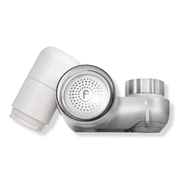 FILTERBABY Skincare Water Filter 2.0 + 2 Filter Replacements - Chrome