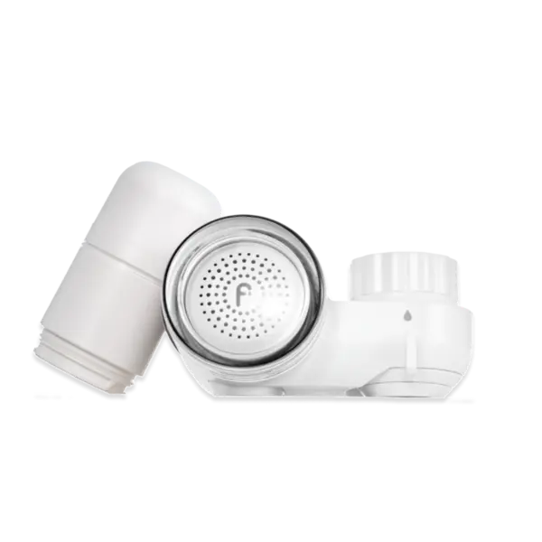 FILTERBABY Skincare Water Filter 2.0 + 2 Filter Replacements - White