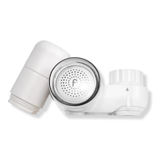 FILTERBABY Skincare Water Filter 2.0 + 2 Filter Replacements - White