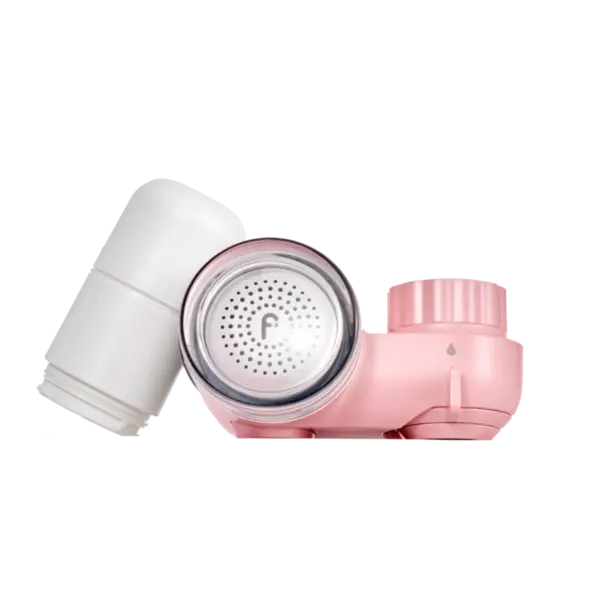 FILTERBABY Skincare Water Filter 2.0 + 2 Filter Replacements - Light Pink
