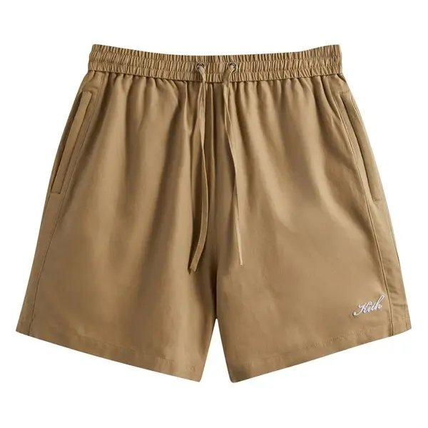 Kith Silk Cotton Active Short - Tan