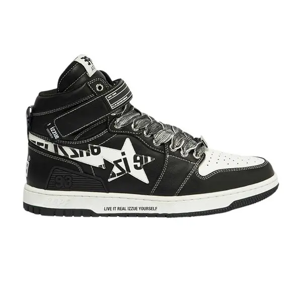 A BATHING APE Izzue X Bapesta Mid Sneakers