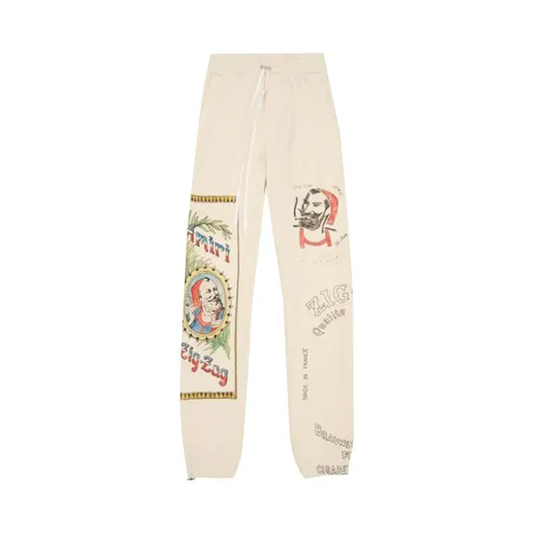 Amiri Zig Zag Sketch Sweatpants
