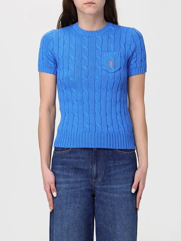 Polo Ralph Lauren Short Sleeve Sweater - Blue 1