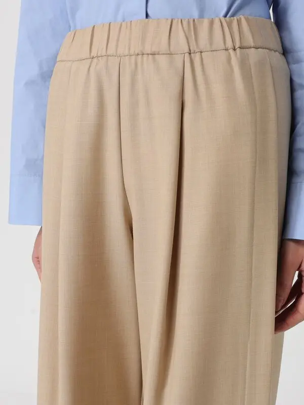 Liviana Conti Wide Leg Pleated Trousers