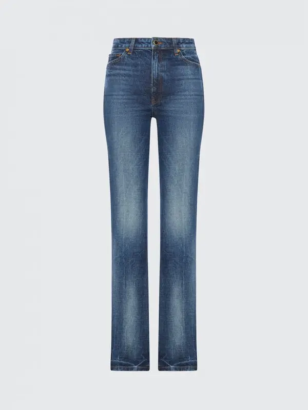 Khaite High-rise Straight Leg Jeans