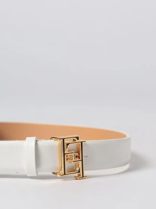 Elisabetta Franchi Belt - Ivory