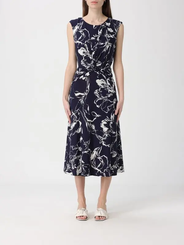 Ralph Lauren Printed Midi Dress