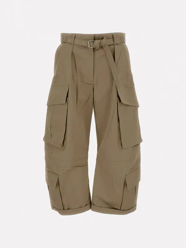 Acne Studios Wide Leg Cargo Pants