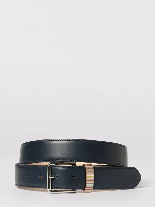 Paul Smith Leather Belt - Blue