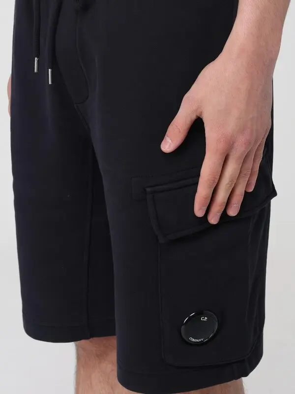C.P. COMPANY Cotton Cargo Shorts - Blue