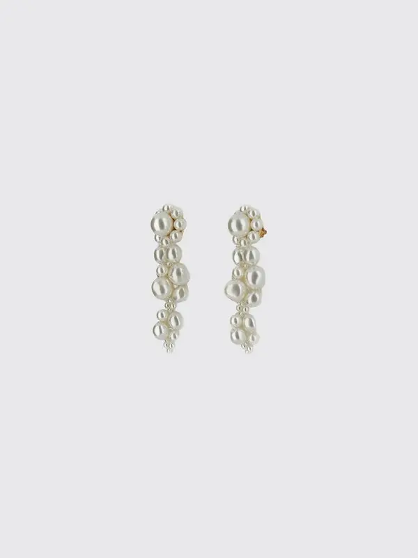 Simone Rocha Drop Earrings - White