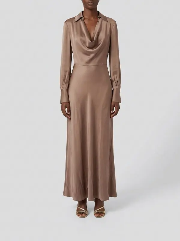 Simkhai Long Sleeve Maxi Dress