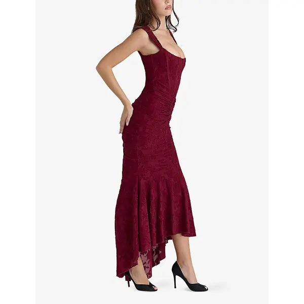 strapless open back dress Bubble Sleeve Pink Spring Easter Dresses Plus Size  Purple Door Boutique