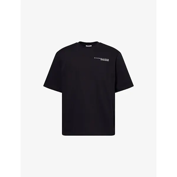 Casablanca Glitch Orchid Oversized Cotton-jersey T-shirt