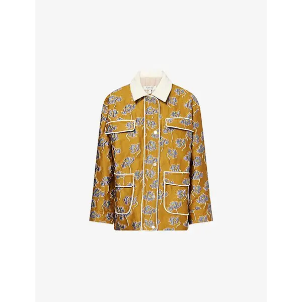 SISTER JANE Honey Jacquard Woven Jacket