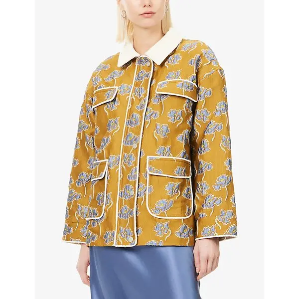 SISTER JANE Honey Jacquard Woven Jacket