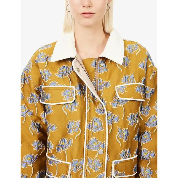 SISTER JANE Honey Jacquard Woven Jacket