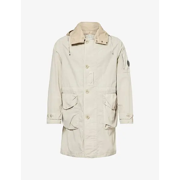 C.P. COMPANY Goggle Hooded Woven Jacket