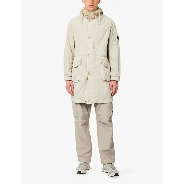 C.P. COMPANY Goggle Hooded Woven Jacket