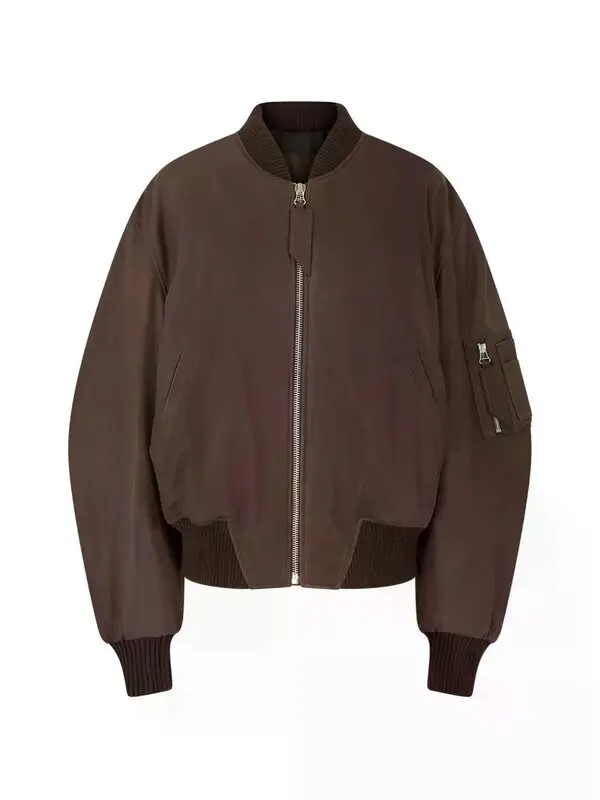 Attico Anja Zip-up Bomber Jacket