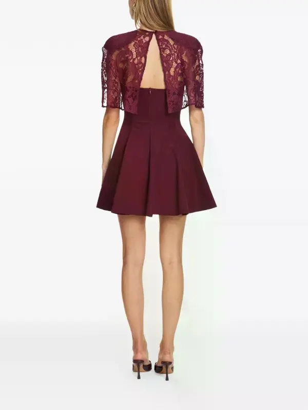 AXEL 113 Nova Strapless Mini Dress - Red