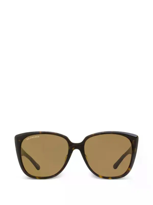 Balenciaga Alternative Fit Sunglasses - Brown