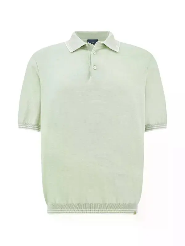 Paul & Shark Ribbed Polo Shirt