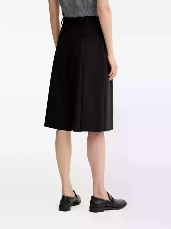 SIMONA CORSELLINI Belted Culottes Shorts